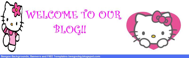 Beegoo Designs: "Hello Kitty HEARTS" Background & "Hello Kitty ...