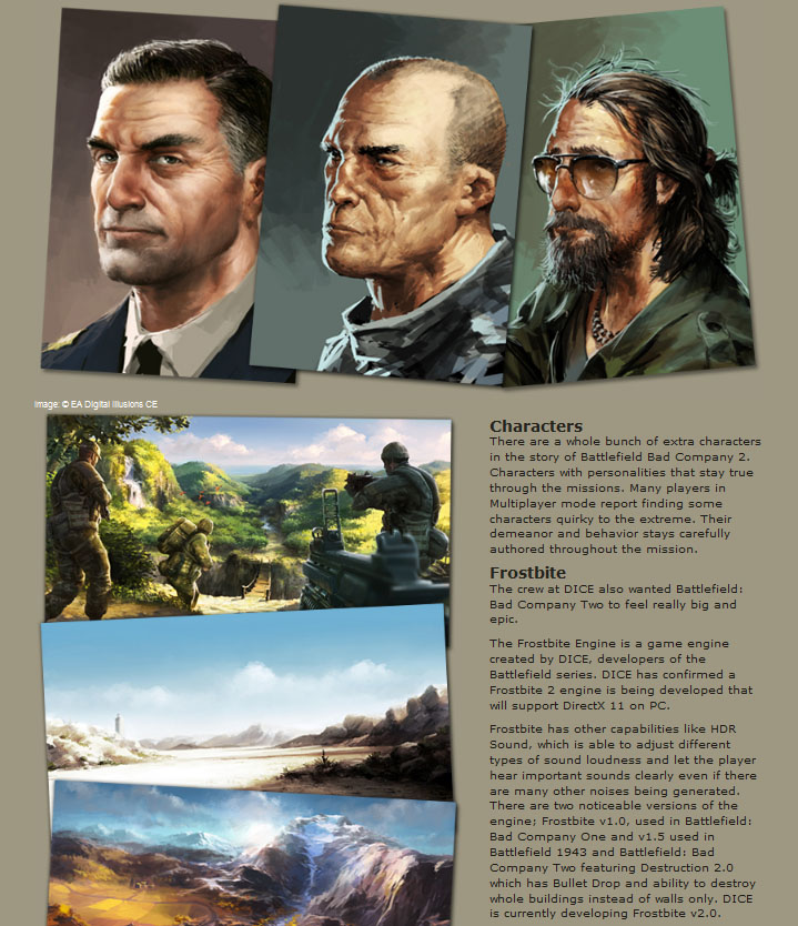 Playstation Xtreme UK: The Art Behind Battlefield Bad Company 2