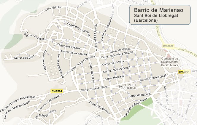 Marianao Crossing: Mapa del Barrio Marianao.