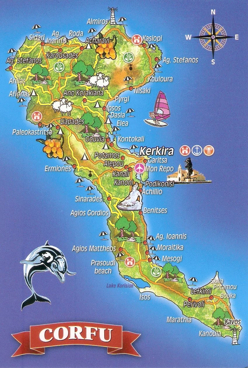 My UNESCO World Heritage Postcards: Greece - Old Town of Corfu