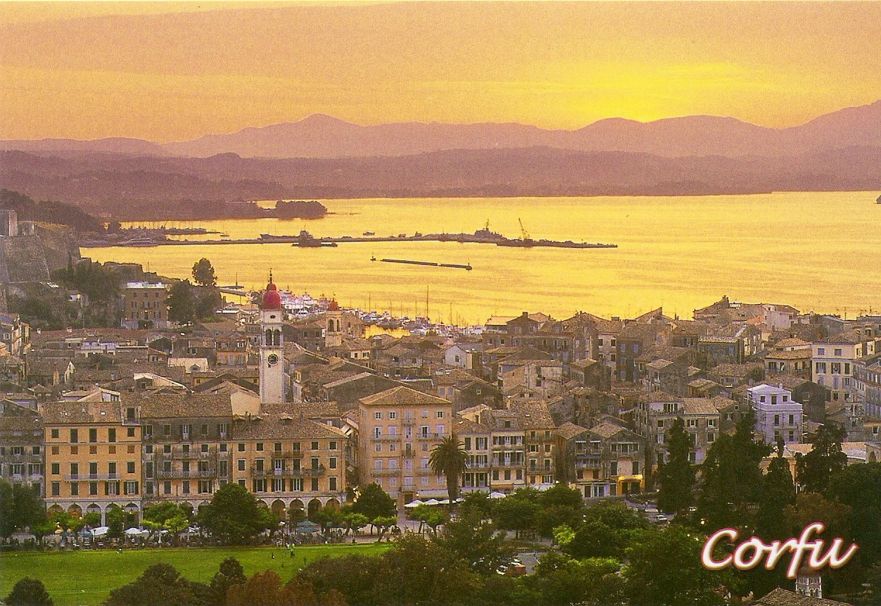 My UNESCO World Heritage Postcards: Greece - Old Town of Corfu