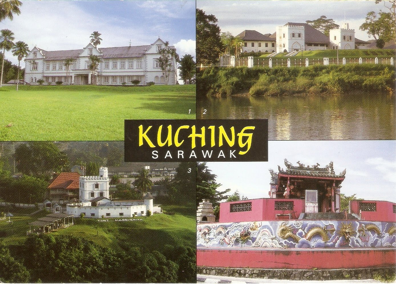 Postcard A La Carte 2: Malaysia - Sarawak - Kuching