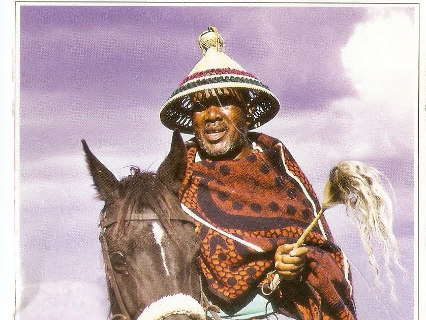 Postcard A La Carte: Lesotho - Mosotho Rider