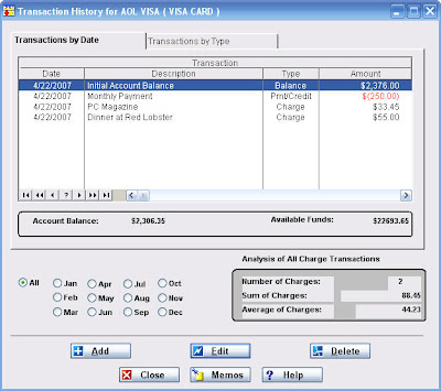 LATEST SOFTWARE: Credit Card Manager