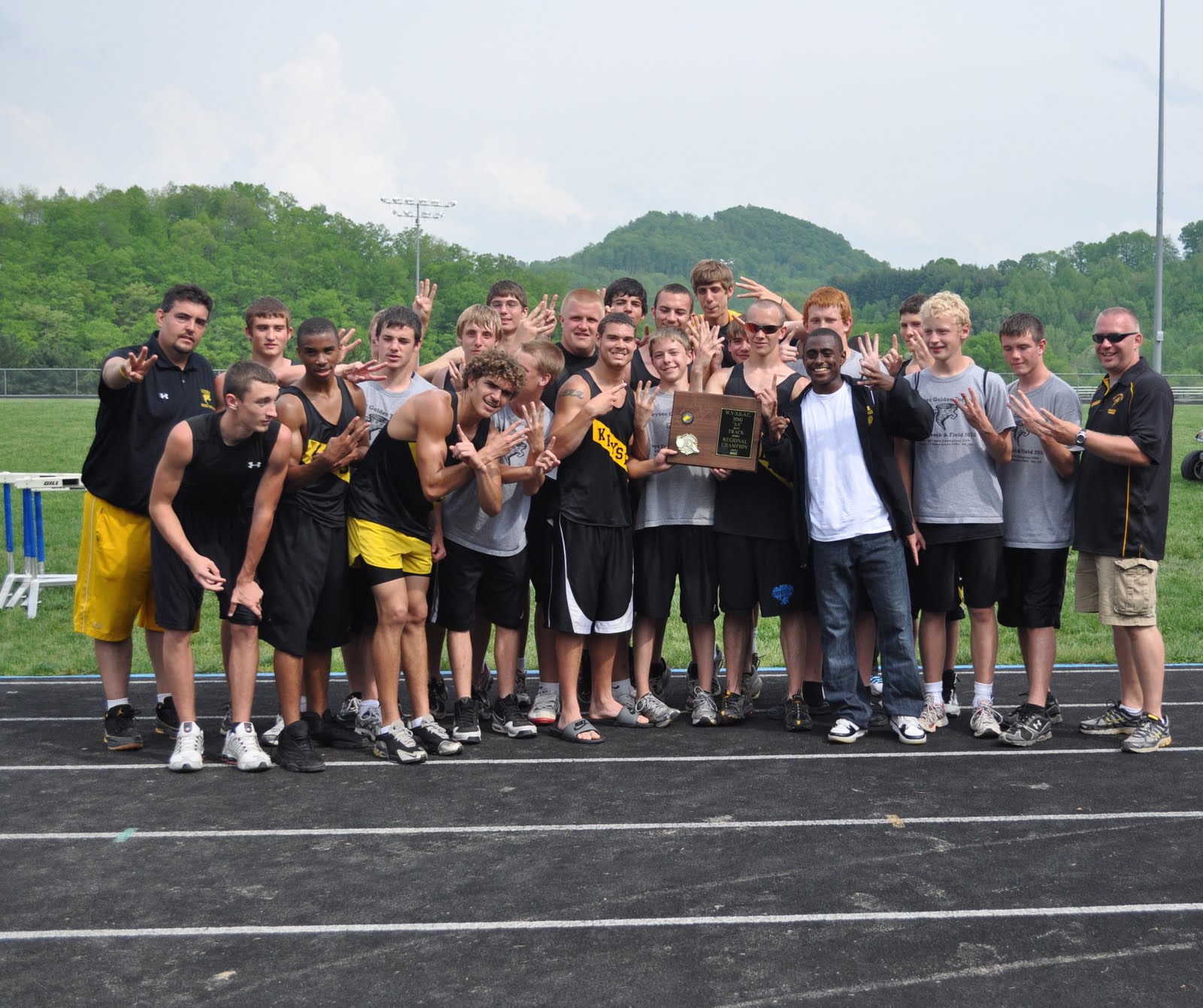 KEYSER HIGH SCHOOL BOYS TRACK