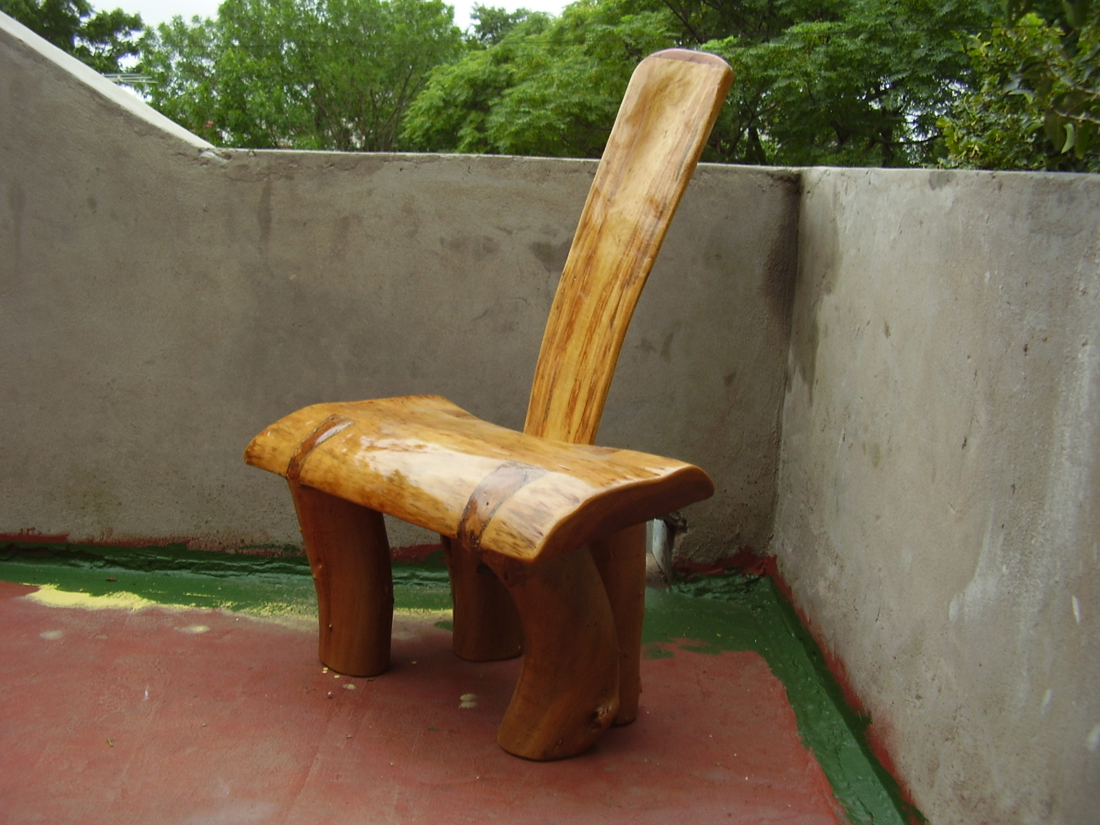 Arte Diseño y Comunicacion: Silla de jardin Rustica