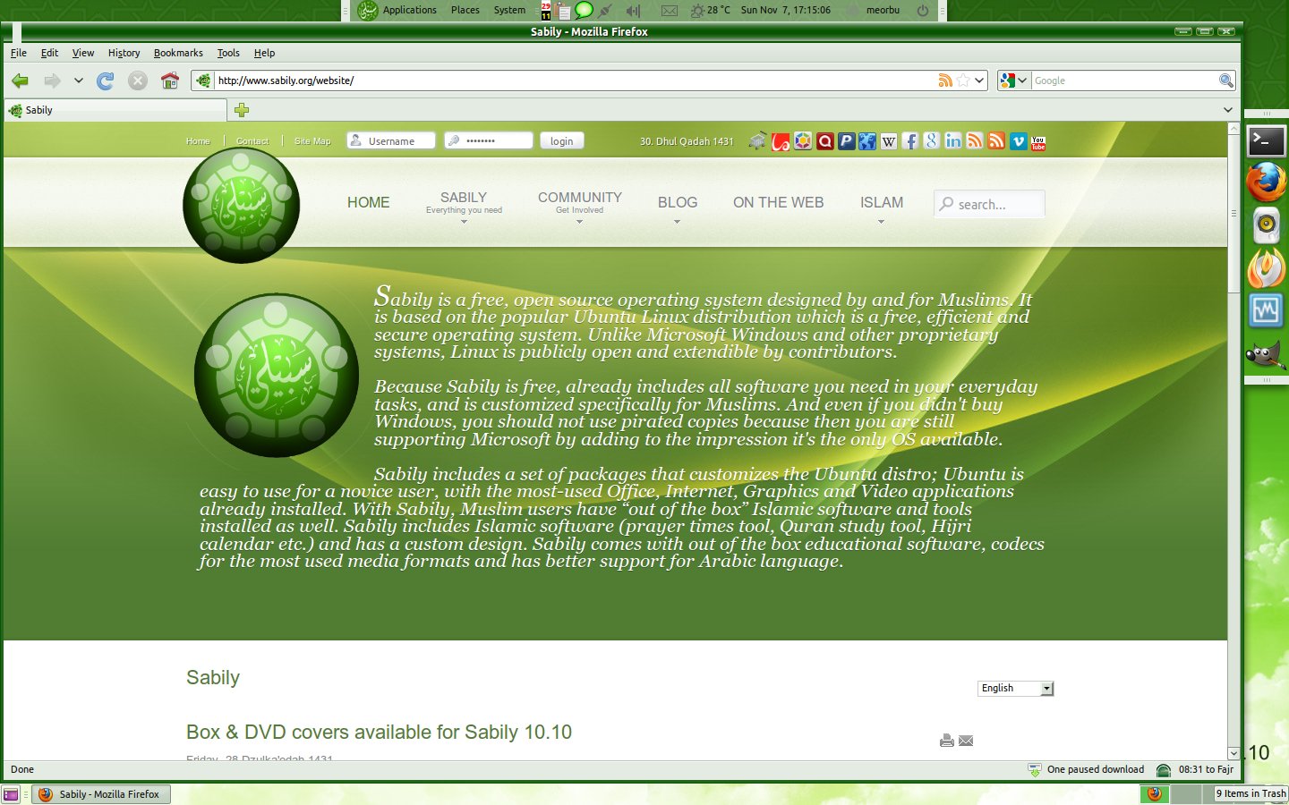 Linux Sabily Malaysia