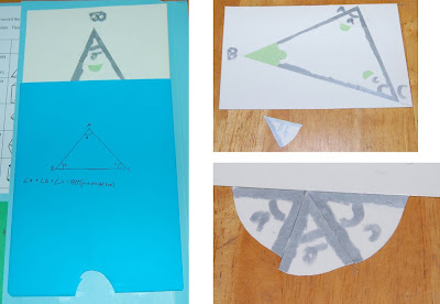 daily life of a mom: triangle lapbook