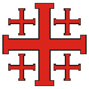 COSAS DE RELI: CRUZ DE JERUSALÉN