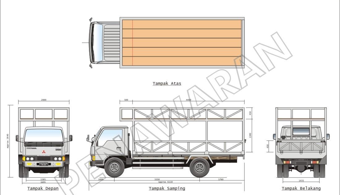 23 Ukuran Mobil Box, Yang Keren!
