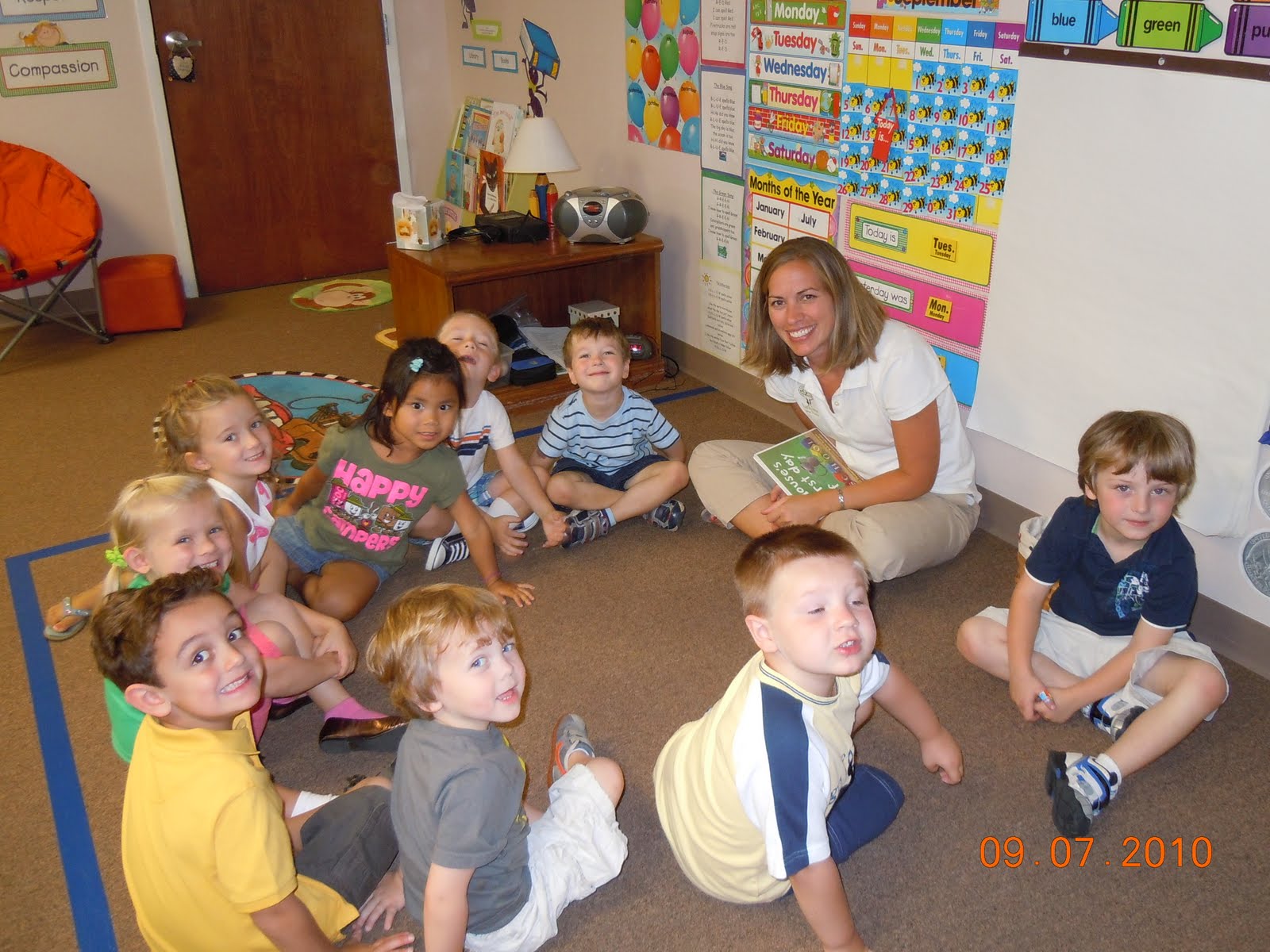 Mrs. Tracy's Kinder Prep Class: Our first week of preschool!