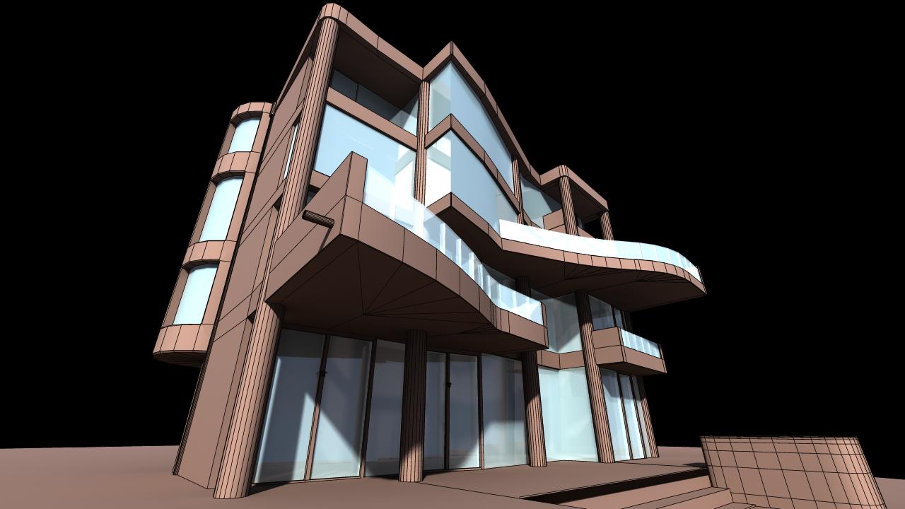 Ariane Morin: Modelling D'Architecture Extérieur