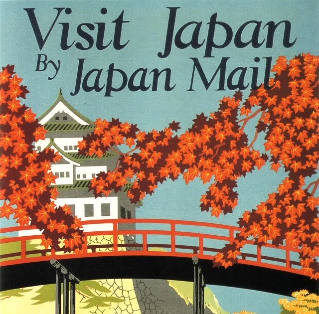 Poster Travel Kapal Api Jepang - Boku no Blog