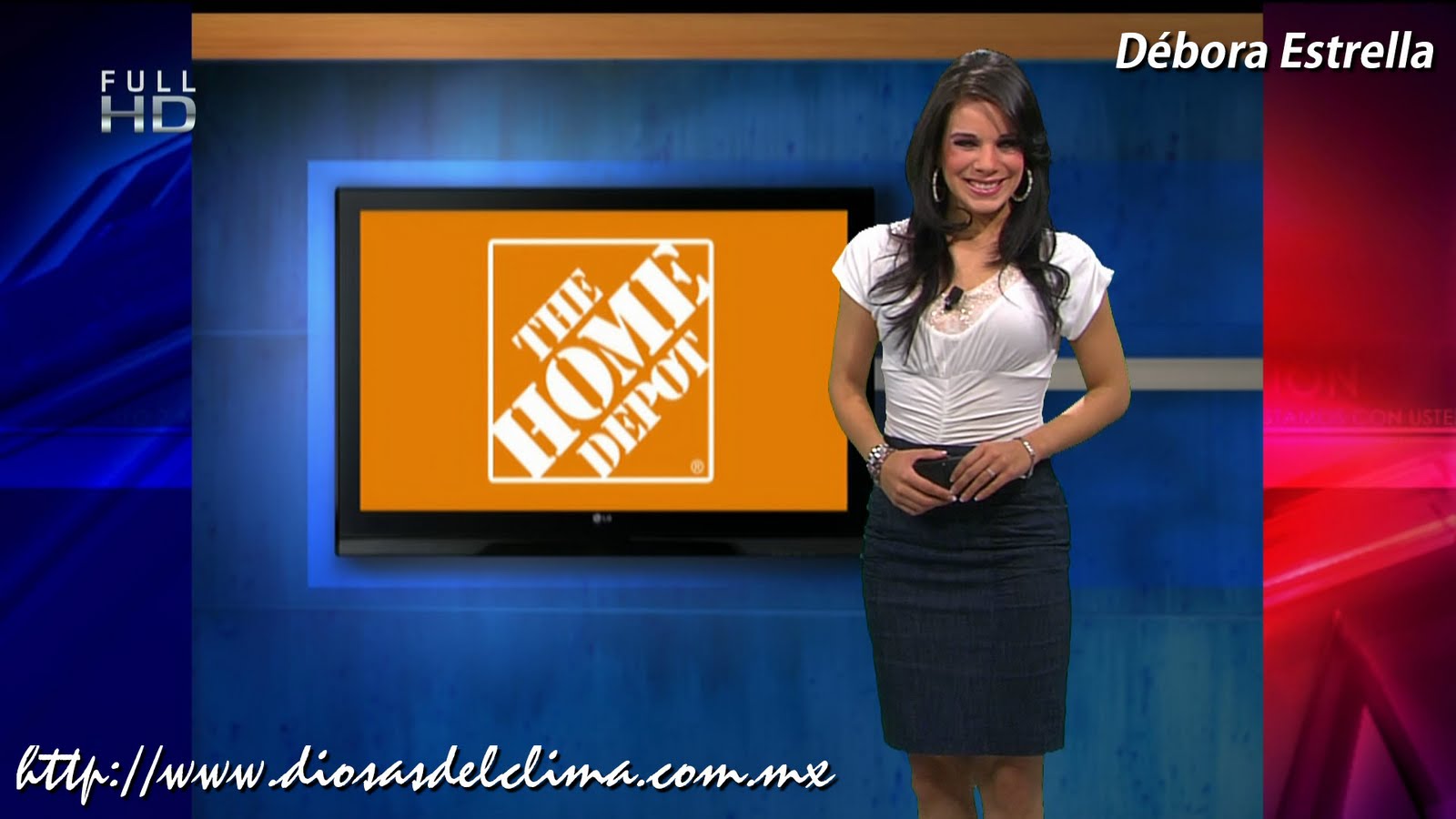 Las diosas del clima: Alguien Falta... ¡Claro! ... Debora Estrella