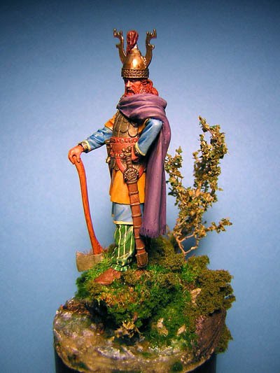 Algu's World of Miniatures: Celtic Chieftain (SOLD!)