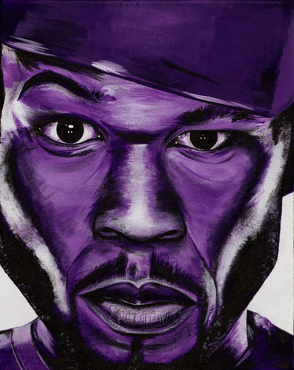SICK SISTER SISTER: 50 cent painting