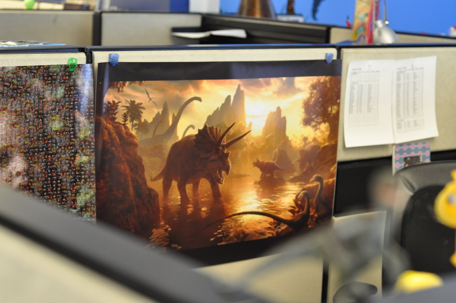 Tomorrow is Another Jay: Dinosaurs at the desk