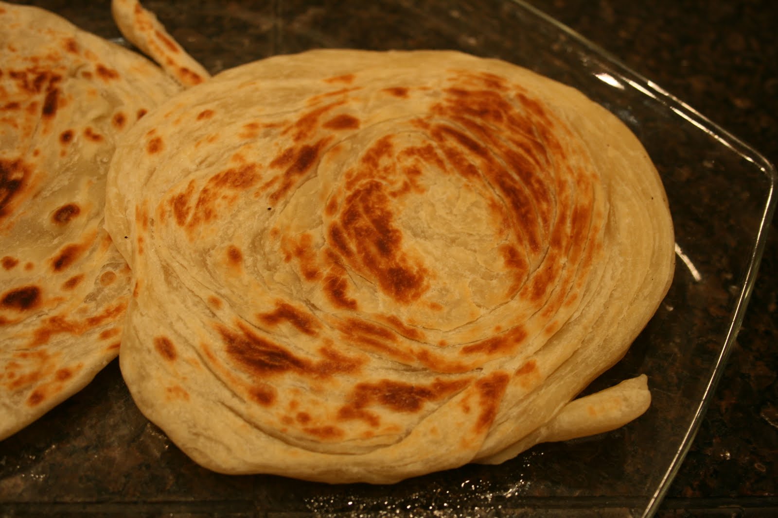 Foray into my Kitchen: Malaysian Paratha (Roti Canai)