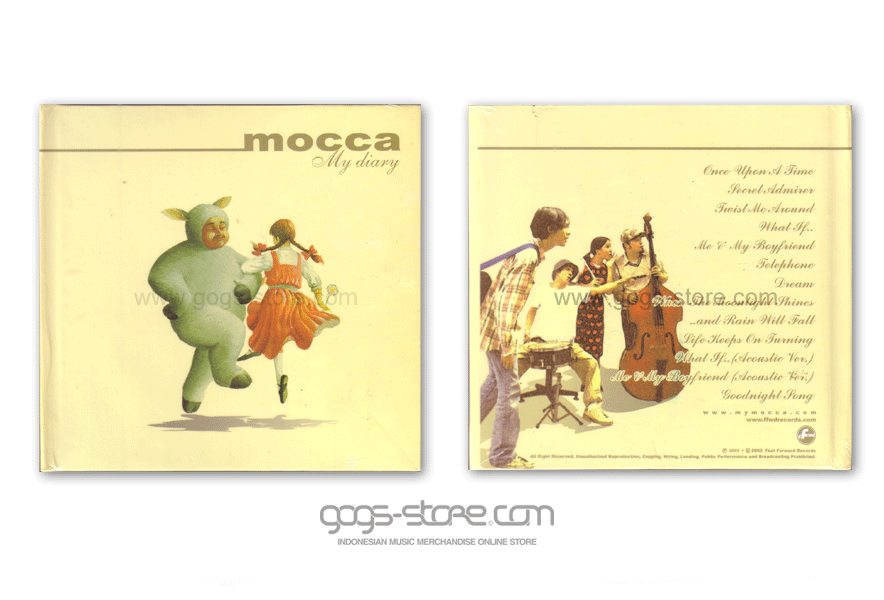 OLD CITIES ARE PRETTY: LIRIK MOCCA album MY DIARY