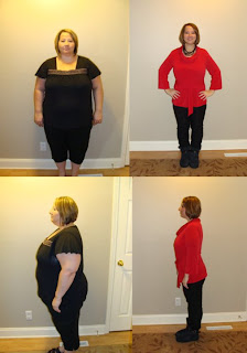 The Incredible Shrinking Couple: 110 Pound Pics!!!