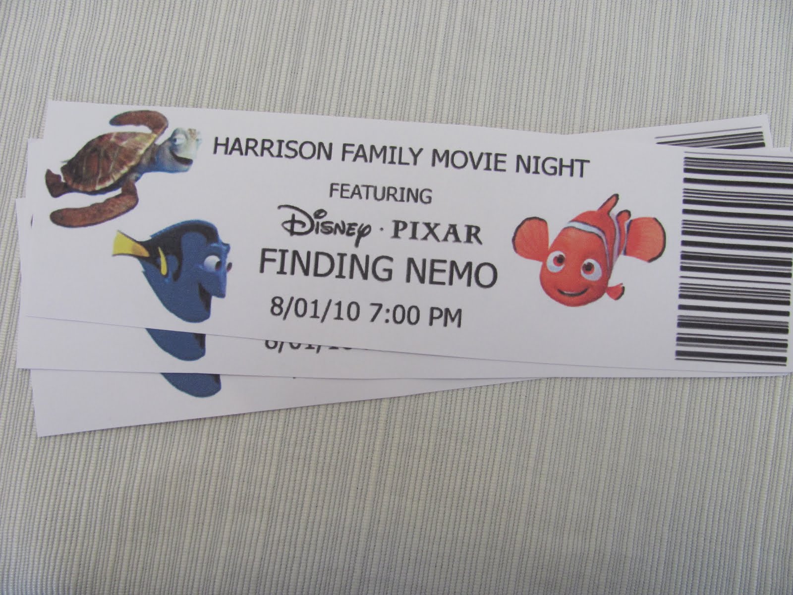 Momma's Playground: Family Movie Night - Finding Nemo