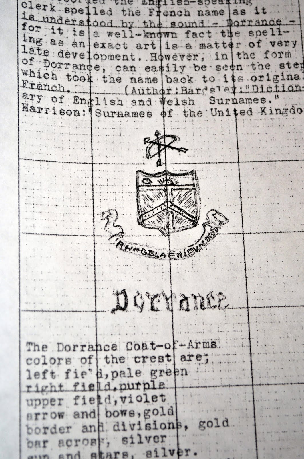 Chris and Sonja - The Sweet Seattle Life: Dorrance Family History