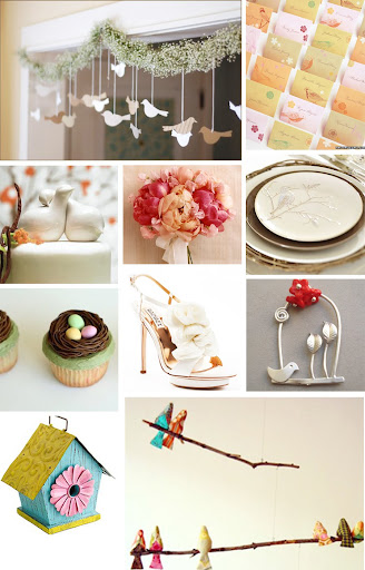 The Artful Bride Wedding Blog: Love Bird Themed Wedding Inspiration