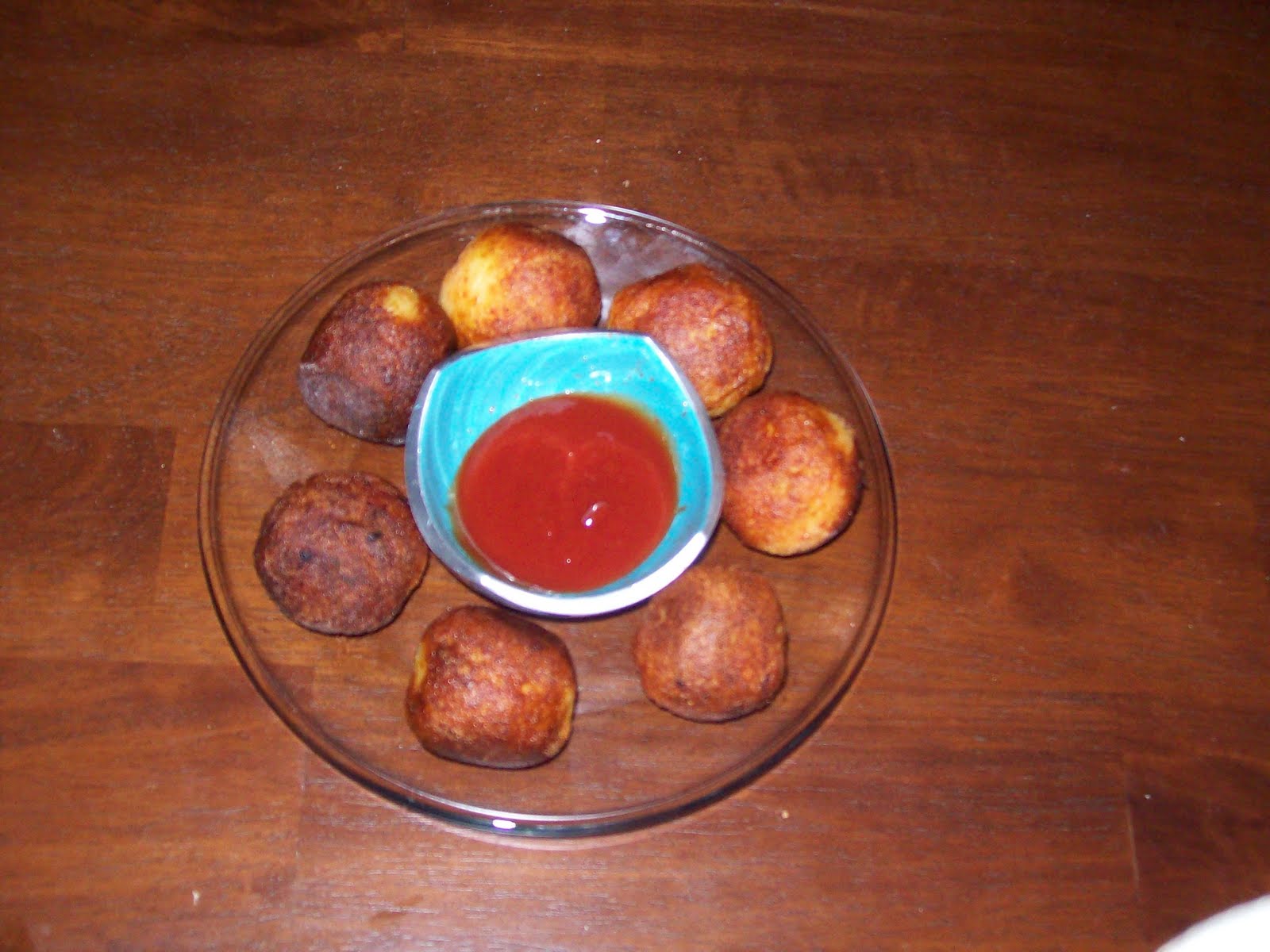 Food Mosaic: Sweet potato beignets