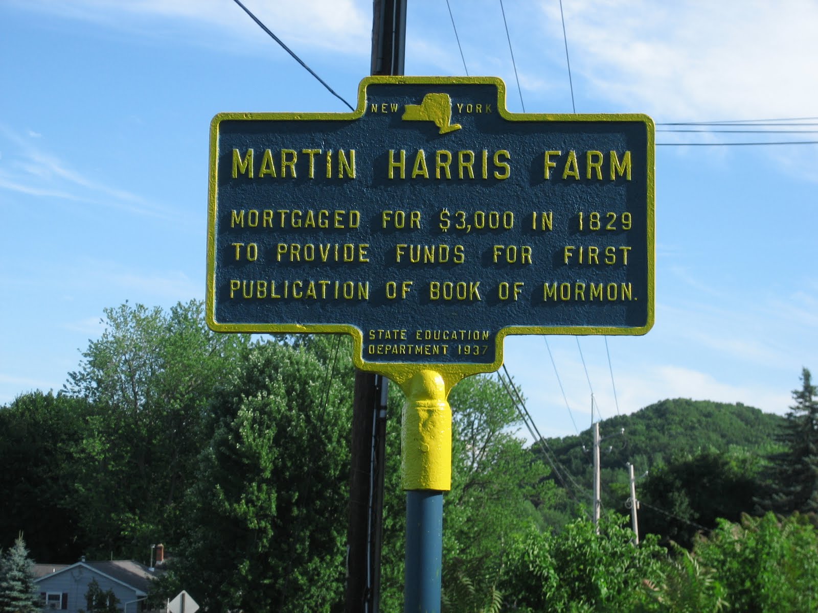 Martha's Marvelous Memoirs: Martin Harris Home