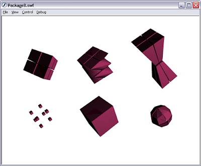 Free Flash Animations: Free Flash Animations - Package 8 (3d Cubes)