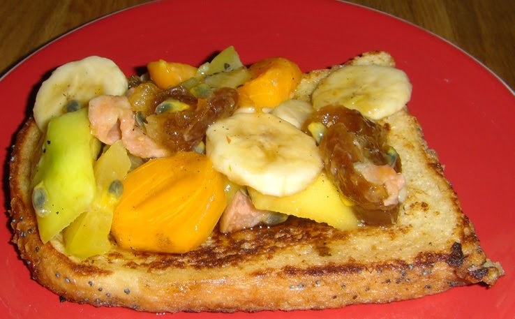 Elenas recept: Fattiga riddare med fruktsallad