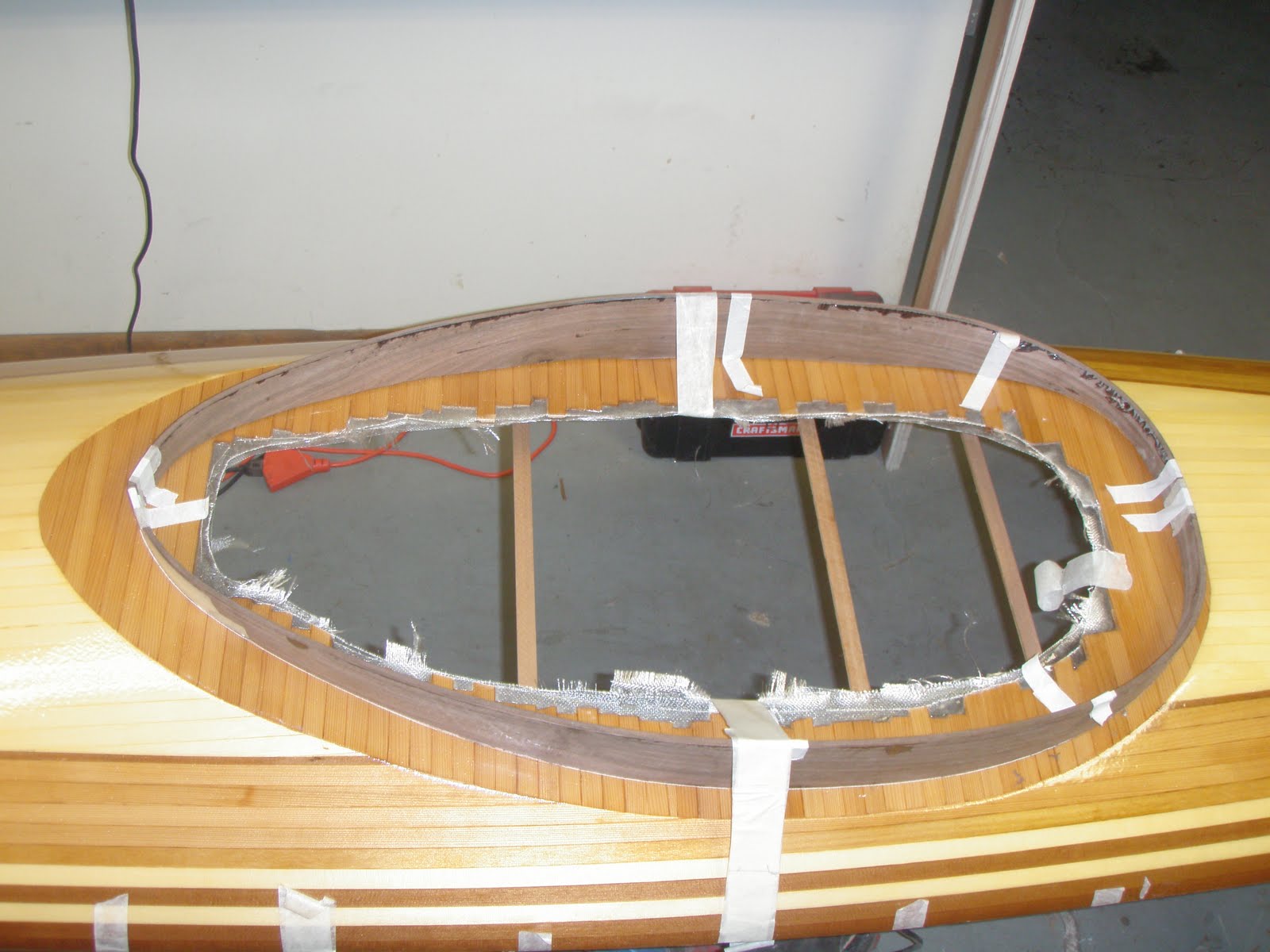 John's Kayak: Creating the Coaming