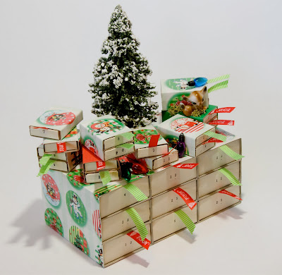 The Gahan Girls: Matchbox Advent Calendar