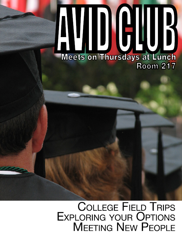 365 Design: Day 284: AVID club Posters