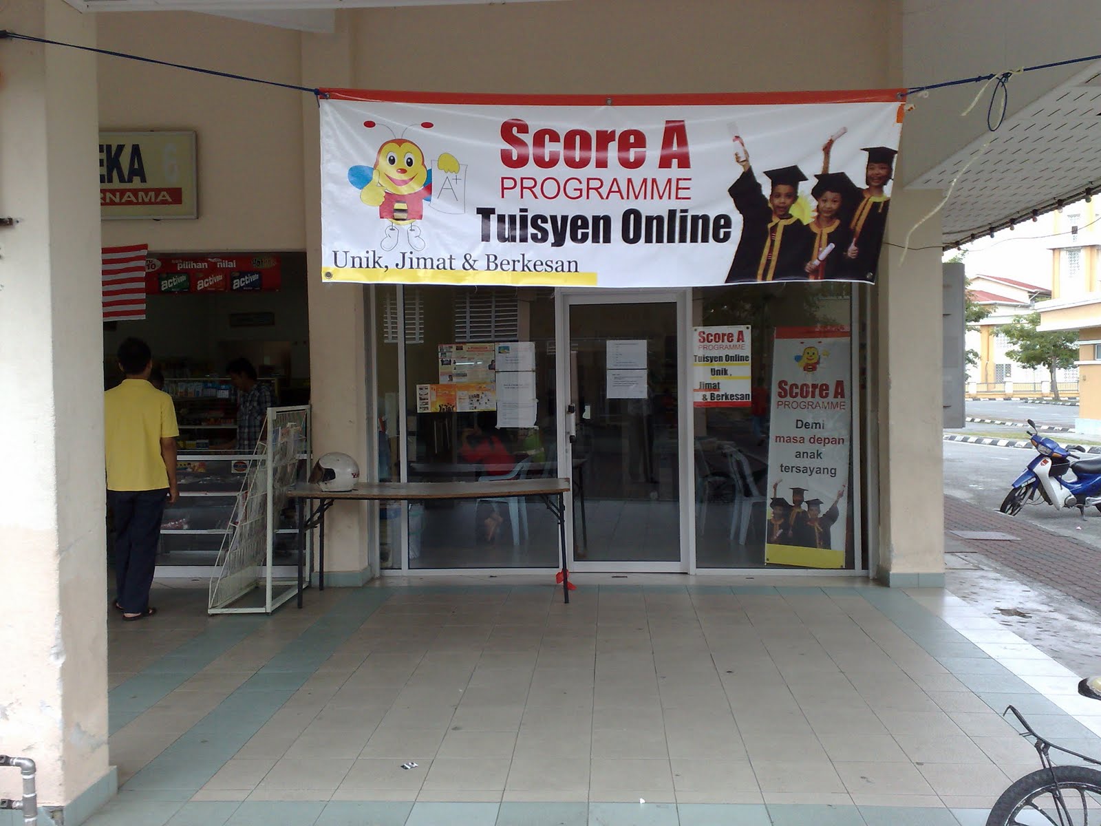 kehidupan bukan berakhir dengan penyesalan diri: Kem Mahkota Kluang, Johor.