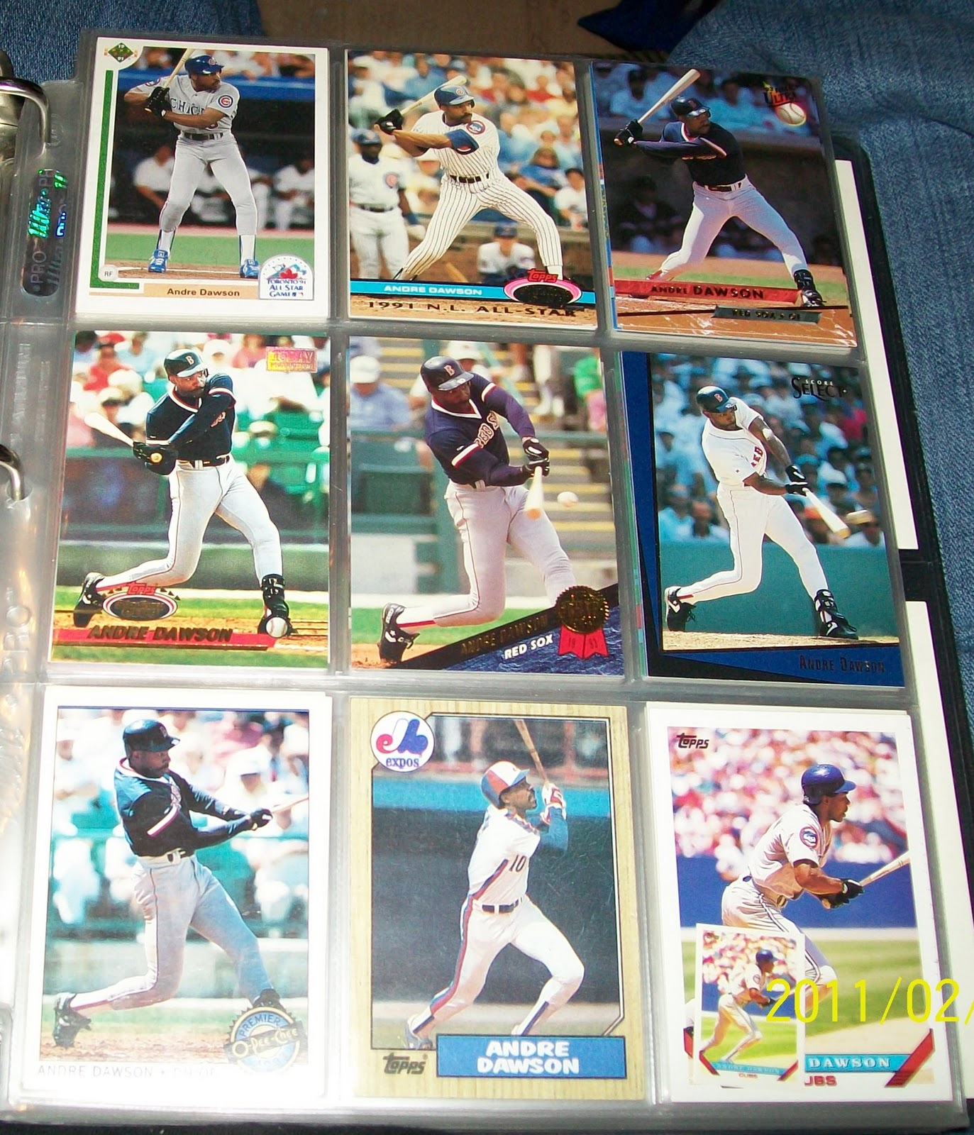 Chewing liquorice: Swing sequences. George Brett and Andre Dawson.