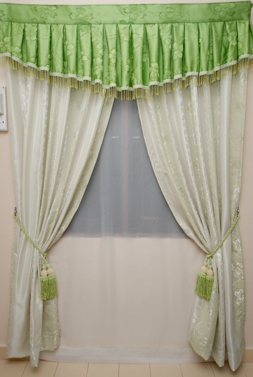 KARYALANGSIR: REKAAN LANGSIR BOX PLEAT CURVE