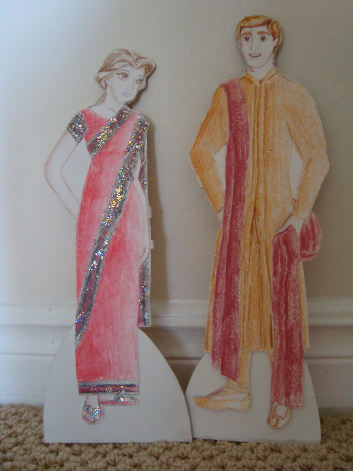 Create - Love - Share: Paper Dolls - India