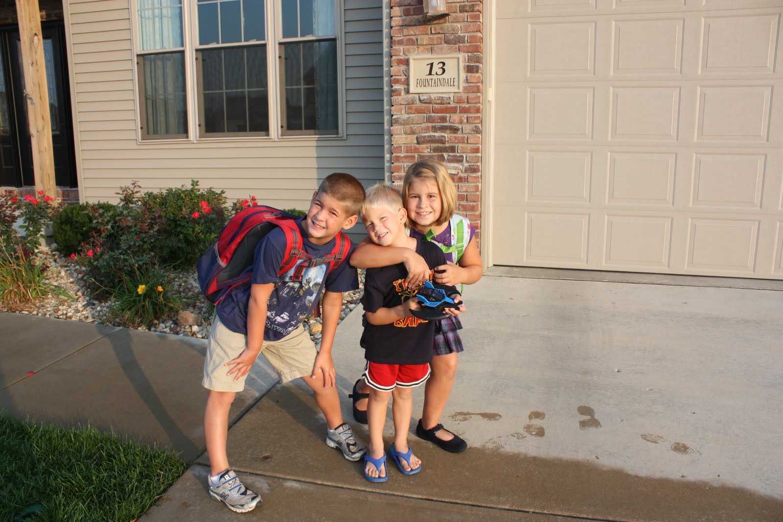 .: First Day of Fourth Grade