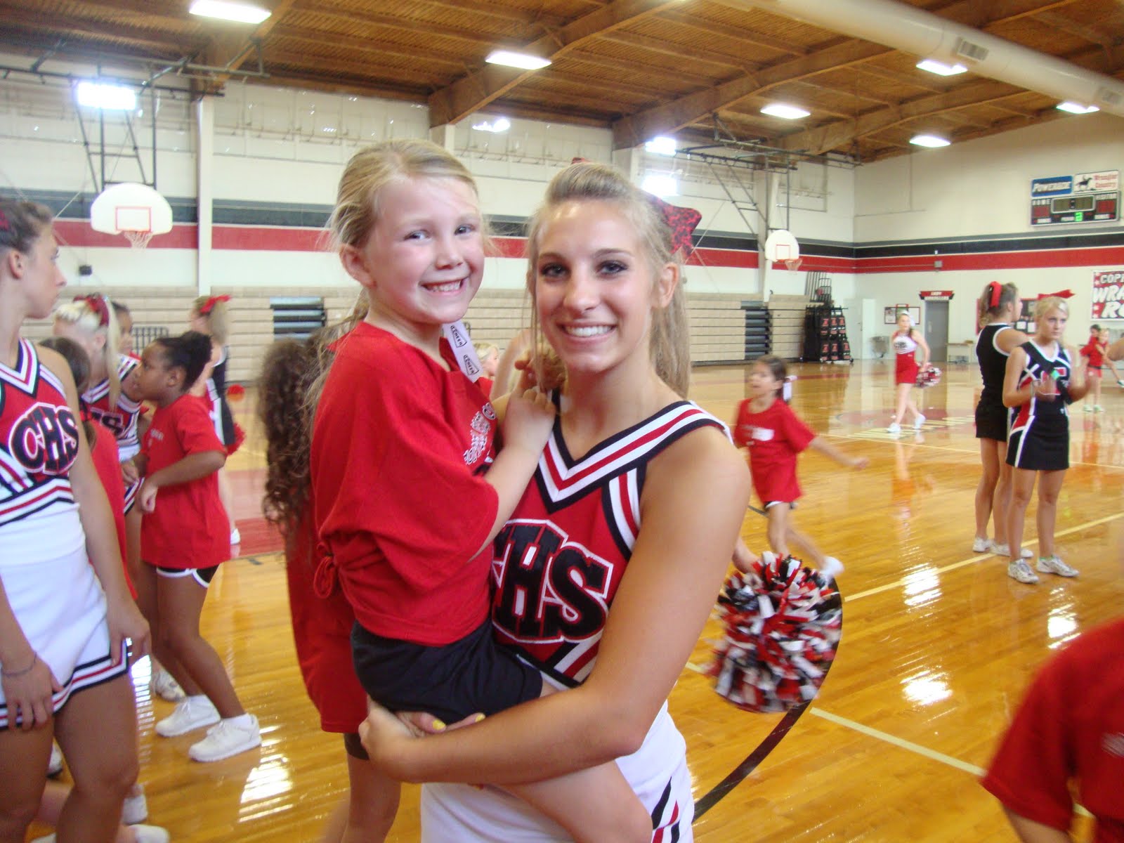 The Huff Family: Our Little Cheerleader