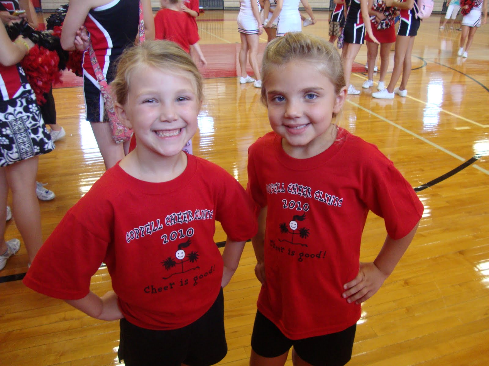 The Huff Family: Our Little Cheerleader