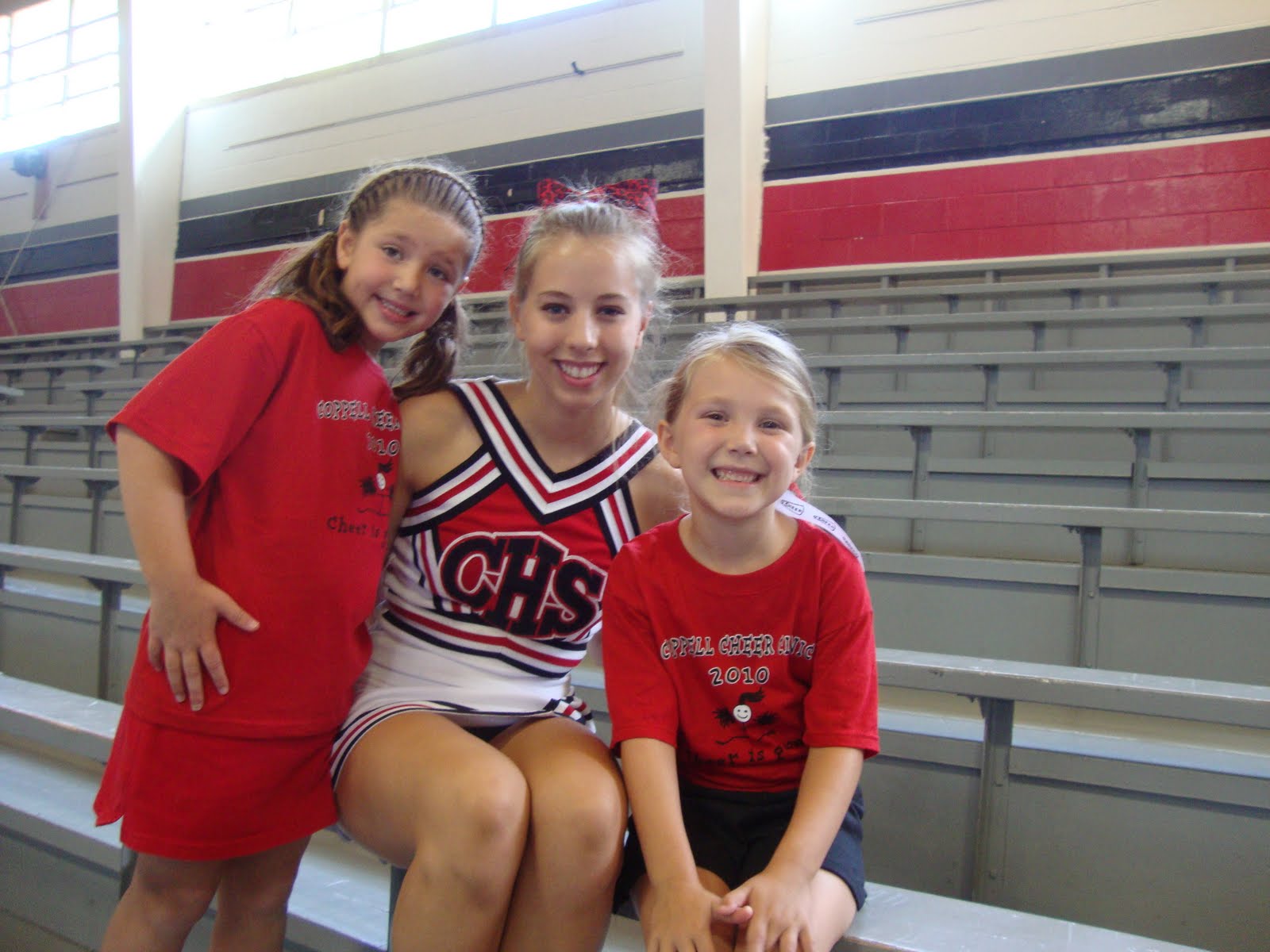 The Huff Family: Our Little Cheerleader