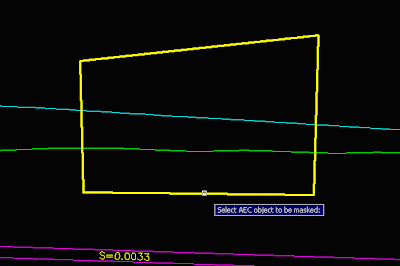 Civil 3D Reminders: ConvertLineworkToMaskBlock