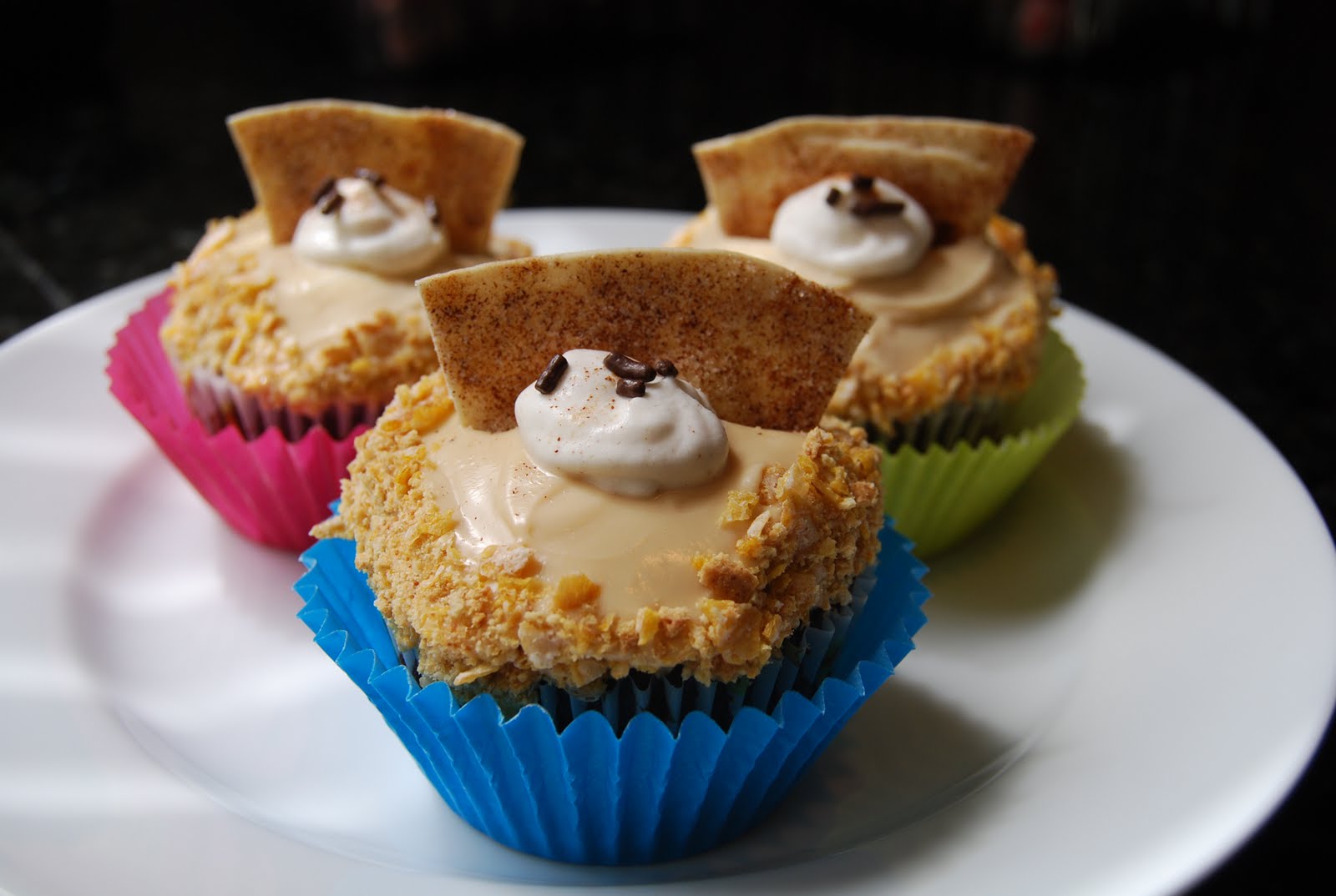 Mexican Fried Ice Cream Cupcakes!!