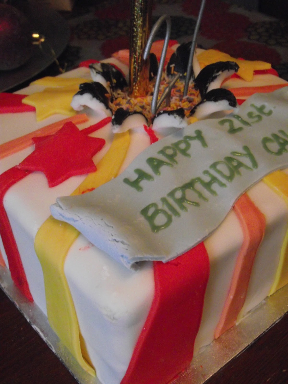 The exploding looking Birthday Cake project (Part 1)