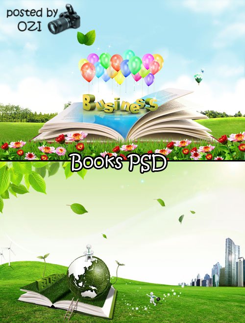 Books PSD - Adobe Plus