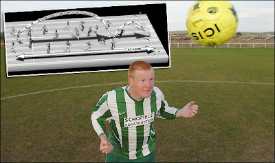 Headed goal from 57 yards out | Football Knowledge