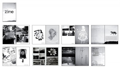 Claire Gallagher drawing: Tinderbox Zine Layout