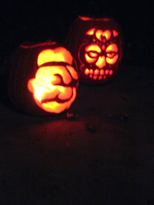 Hot Frog Legs: Popeye Pumpkin