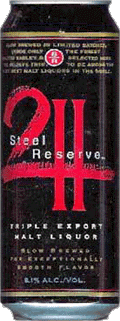An Amateur Beer Snob: Steel Reserve Triple Export Malt Liquor